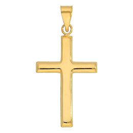 Lady Damen Kettenanh&auml;nger, Gelbgold 375, gold, Gelbgold 375, Schmuckanh&auml;nger
