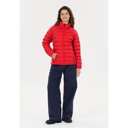 WHISTLER Damen Outdoorjacke "Froze", rot, Gr. 46, kariert, unifarben, 100% Polyester, Jacken, aus atmungsaktivem Material
