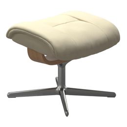 Fu&szlig;hocker stressless, B:55cm H:41cm T:39cm, beige, Leder PALOMA: PALOMA ist ein durchgef&auml;rbtes Semianilin-M&ouml;belleder mit nat&uuml;rlicher Narbung.,