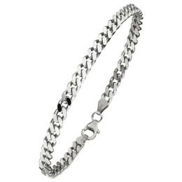 Jobo Damen Armband, 21cm, Silber 925 (Sterlingsilber), silber, Silber 925 (Sterlingsilber), Armb&auml;nder, Panzerarmband 925 Silber 21 cm 4,6 mm