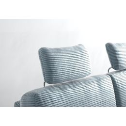 Kopfst&uuml;tze Home Affaire, B:50cm H:25cm T:12cm, blau, 100% Polyester, Polsterauflagen, "Summer"