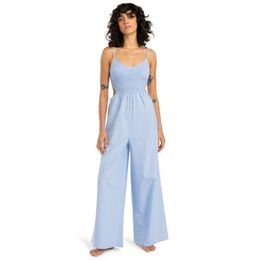 Billabong Damen Jumpsuit "To The Moon"washed chambray, Gr. XL, Obermaterial: 100% Walkfrottier;, Overalls