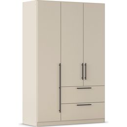 Kleiderschrank Rauch, B:136cm H:197cm T:54cm, beige, Holzwerkstoff, Kinderzimmer, Schr&auml;nke, "Dreht&uuml;renschrank Schrank Garderobe W&auml;scheschrank