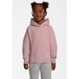 NEWLIFE Jungen Kapuzensweatshirt, rosa, Gr. 3, unifarben, 65% Baumwolle, 35% Polyester, Sweatshirts, im modischen Design