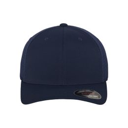 Flexfit Flex Cap "Flexfit Unisex Flexfit Tactel Mesh"navy, Gr. S, unifarben, 83% Polyamid, 14% Baumwolle, 3% Polyurethan, Caps