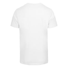 Merchcode Herren T-Shirt "Merchcode Space Jam Team Tee"wei&szlig;, Gr. S, bedruckt, 100% Baumwolle, Shirts