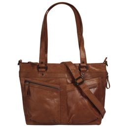 SPIKES & SPARROW Damen Shopper, SPIKES & SPARROW, braun, Leder, vintage, Taschen, echt Leder