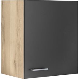 H&auml;ngeschrank Optifit, B:50cm H:57,6cm T:34,6cm, grau, K&uuml;che, Schr&auml;nke, "Iver", Breite 50 cm, mit 1 T&uuml;r