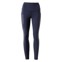 LPO Damen Jogginghose "Sporttights Yvana", blau, Gr. 36, Jersey, 77% Polyester, 23% Elasthan, Hosen, Elastische und schnell trocknendes Material
