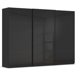 Schwebet&uuml;renschrank Rauch, B:301cm H:223cm T:68cm, schwarz, Holzwerkstoff, Schr&auml;nke, "Kleiderschrank Schrank Garderobe Schlafzimmerschrank CONTIDO",