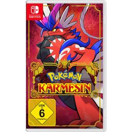 NINTENDO SWITCH Spielesoftware "Pokemon Karmesin", Nintendo Switch, rot, Spielesoftware