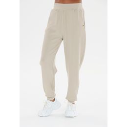 ENDURANCE ATHLECIA ATHLECIA Damen Sweathose "Paris", beige, Gr. 34, unifarben, 51% Polyester, 44% Modal, 5% Elasthan, Hosen, aus angenehm weichem und dehnbarem