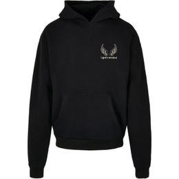 Merchcode Herren Kapuzenpullover "Merchcode Herren Cupid ́s Assistant Ultra Heavy Hoody"schwarz, Gr. XL, mehrfarbig, 100% Baumwolle, Pullover