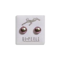 Adelia&acute;s ADELIA ́S Damen Paar Ohrstecker "Damen Perlenschmuck 585 Gelbgold S&uuml;sswasser Perlen Ohrstecker", Damen, Gelbgold 585 Gold, grau, Gelbgold 585, Gold,