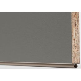 Express K&uuml;chen Sockelblende EXPRESS K&Uuml;CHEN, B:105cm H:12cm T:1,2cm, grau, Holzwerkstoff, K&uuml;che, M&ouml;belblenden, "Trea O-SOBL-105/210/315", in verschiedenen L&auml;ngen