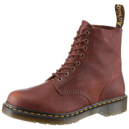 Dr. Martens Herren Schn&uuml;rstiefel "8 Eye Boot 1460 Pascal AMBASSADOR", Gr. 43, braun, Leder, unifarben, Schuhe, Plateaustiefel, Schn&uuml;rboots, Chukka