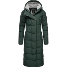 Ragwear Damen Steppmantel "Pavla Extralong", gr&uuml;n, Gr. XXXL, Oberstoff: 100% Polyester. Futter: 100% Polyester. Wattierung: 100% Polyester.
