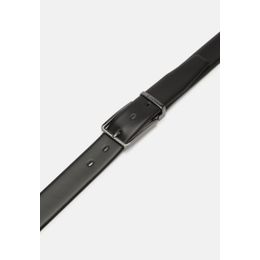 Lloyd Men's Belts Herren Lederg&uuml;rtel "Lloyd Belts Herreng&uuml;rtel 0253", schwarz, Gr. 110, LLOYD MEN&rsquo;S BELTS, Leder, G&uuml;rtel