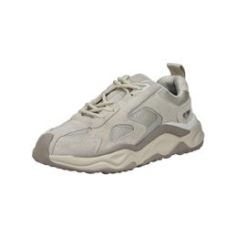 Steve Madden Herren Sneaker "Steve Madden Sneaker Leder", Gr. 43, beige, Leder, Schuhe