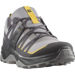 Salomon Herren Wanderschuh "EXTEND GORE-TEX", Gr. 44alloy, asphalt, spicy mustard, Synthetik, Textil, Schuhe, wasserdicht