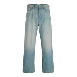 Jack & Jones JACK & JONES Damen Relax-fit-Jeans "JJIALEX mit cleanem Look und Taschenvielfalt"blau, denim, Gr. 33, Abriebeffekte, Denim/Jeans, Obermaterial: 100%