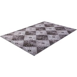 Teppich Gino Falcone, B:120cm H:7mm L:170cm, beige, Kunstfaser, Wohnzimmer, Teppiche, "Serena GF050", gedruckte Felloptik, ideal im Wohnzimmer &