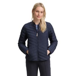 Tom Tailor Damen Steppjacke, blau, Gr. S, unifarben, Steppware, Obermaterial: 100% Polyester. Futter: 100% Polyester, Jacken, mit Taschen
