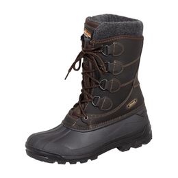 Meindl Herren Wanderschuh "Meindl S&ouml;lden braun", Gr. 41, braun, Rindsleder, Schuhe, Comfort fit mehr Platz im Vorfu&szlig;bereich und festen Halt in der