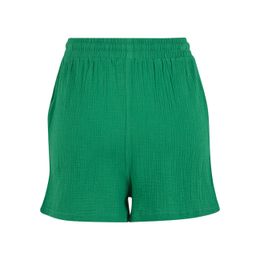 Urban Classics Damen Sweatshorts "Urban Classics Ladies Musselin Shorts"froggr&uuml;n, Gr. XXL, unifarben, 100% Baumwolle, Hosen