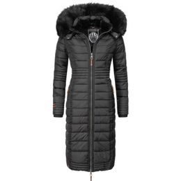 Navahoo Damen Wintermantel "Umay", schwarz, Gr. XXL, clean, Oberstoff: 100% Polyester. Futter: 100% Polyester. Wattierung: 100% Polyester.