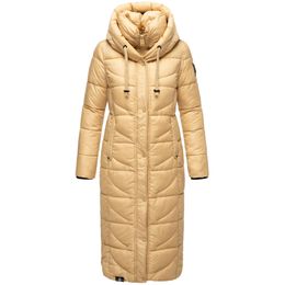 Navahoo Damen Steppmantel "Waffelchen", beige, Gr. L, Obermaterial: 100% Polyester; Futter: 100% Polyester; Wattierung: 100% Polyester, M&auml;ntel,