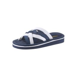 Siebi&acute;s SIEBI`S Damen Badepantolette, Gr. 40, blau, Synthetik, Schuhe
