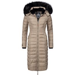 Navahoo Damen Wintermantel "Umay", grau, Gr. XXL, clean, Oberstoff: 100% Polyester; Futter: 100% Polyester; Wattierung: 100% Polyester; &Auml;rmelfutter: