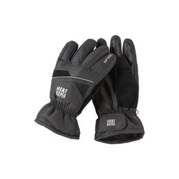 HEATKEEPER Herren Skihandschuhe "MEN SKI GLOVES PRO", schwarz, Gr. S, Obermaterial: 60% Polyester, 40% Polyurethan, Handschuhe, Thermo-Handschuhe mit
