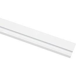 Vorhangschiene Gardinia, L:150cm, wei&szlig;, Metall, Gardinenstangen, Serie Aluminim-Vorhangschiene