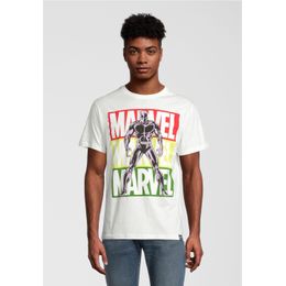 Recovered Herren T-Shirt "Marvel Black Panther", beige, Gr. XL, bedruckt, 100% Baumwolle, Shirts, mit coolem Marvel-Print