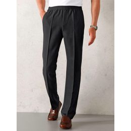 CLASSIC Herren Schlupfhose, schwarz, Gr. 30, meliert, unifarben, 100% Polyester, Hosen