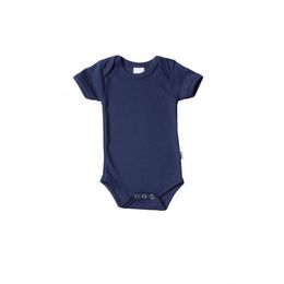 Liliput Jungen Kurzarmbody "Marine", Gr. 50, blau, 100% Baumwolle, unifarben, Bodys, mit funktionalen Druckkn&ouml;pfen