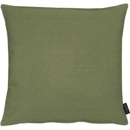 Dekokissen Apelt, B:49cm L:49cm, gr&uuml;n, Polyester, Dekokissen_Sitzkissen_Kissenh&uuml;llen, "Luca", Kissenh&uuml;lle ohne F&uuml;llung, 1 St&uuml;ck