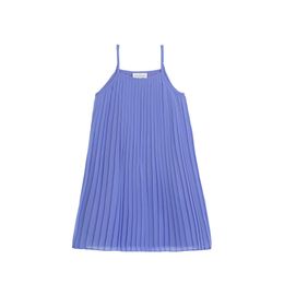 DANAMADE M&auml;dchen Plisseekleid "DANAMADE Dresses DUALDA", blau, Gr. 122, Oberstoff: 100% Polyester / Futter: 100% Polyester, Kleider