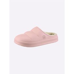 Heine Damen Pantolette, Gr. 40, rosa, Schuhe