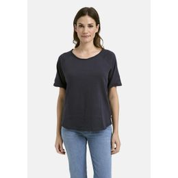 Smith & Soul SMITH & SOUL Damen Rundhalsshirt, blau, Gr. XS, unifarben, Single Jersey, Material: 100% Baumwolle, Shirts, aus Baumwolle