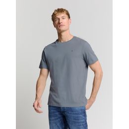 NO EXCESS Herren T-Shirt "NO EXCESS Crewneck t-shirt", blau, Gr. XXL, 100% Baumwolle, Shirts