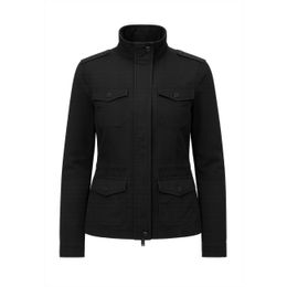 Brandit Damen Allwetterjacke "Brandit Damen Ladies Britannia Jacket", schwarz, Gr. XS, unifarben, 100% Baumwolle, Jacken