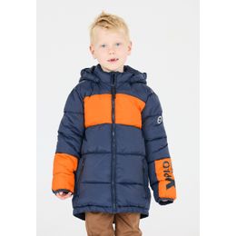 ZIGZAG Kinder Outdoorjacke "Bruno", blau, Gr. 128, mehrfarbig, 100% Nylon, Jacken, mit winddichtem und atmungsaktivem Material