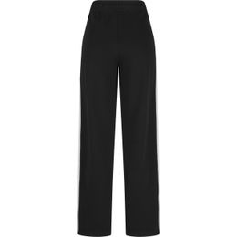 Karl Kani Damen Jogginghose "Karl Kani Kani Script Sidestripe Trackpants", schwarz, Gr. L, 55% Polyester, 39% Baumwolle, 6% Elasthan, Hosen