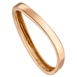 Jobo Damen Goldring, 58, Ros&eacute;gold 375, rosa, Ros&eacute;gold 375, Fingerringe, 375 Ros&eacute;gold