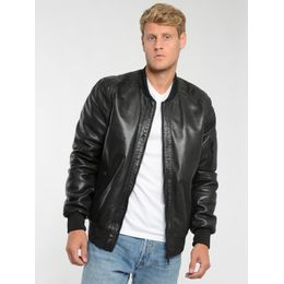Maze Herren Lederjacke "42021205", schwarz, Gr. M, Obermaterial: 100% Leder. Innenfutter: 100% Baumwolle. &Auml;rmelfutter: 100% Polyester, Jacken