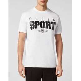 Plein Sport Jungen T-Shirt "T-Shirt", schwarz-wei&szlig;, Gr. XL, Obermaterial: 100% Baumwolle, Shirts