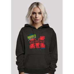 F4NT4STIC Damen Kapuzenpullover "Sex Education Moordale M Collage Netflix TV Series", schwarz, Gr. S, Obermaterial: 65% Baumwolle, 35% Polyester,